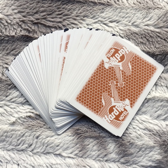 Hard Rock Cafe | Games | Authentic Hard Rock Hotel Playing Cards | Poshmark